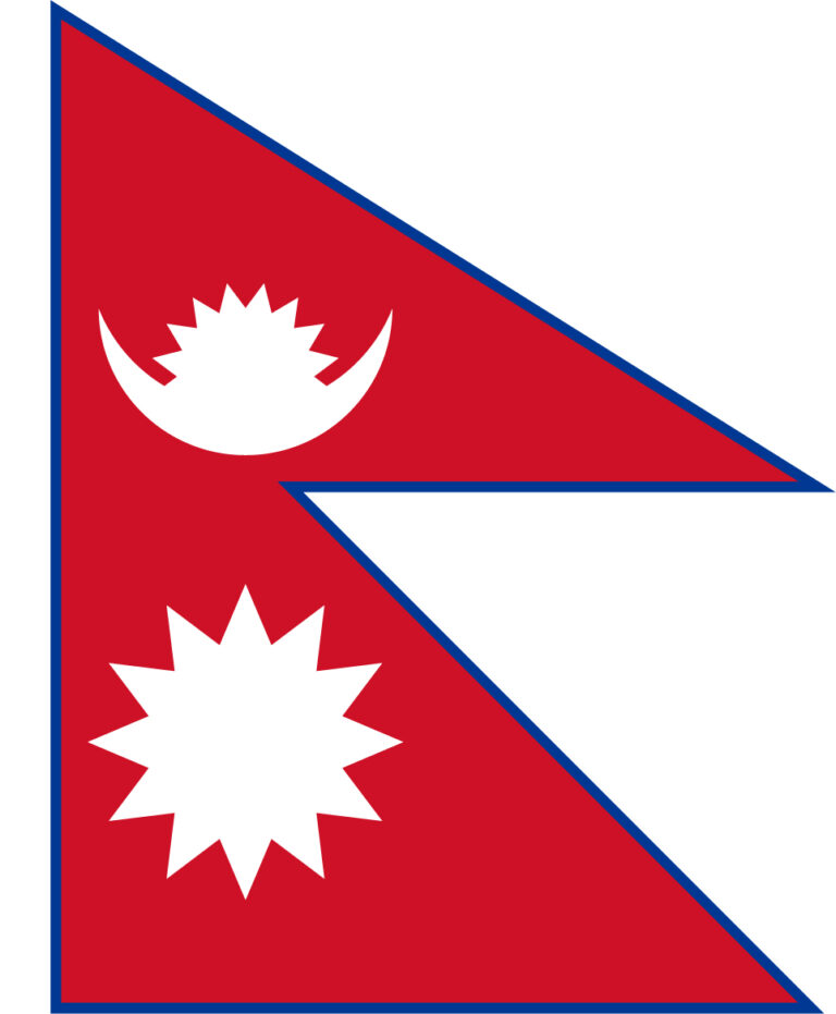 ネパールの国旗の意味とは？簡単にわかりやすく解説！【なぜ三角？】 | tarira-web